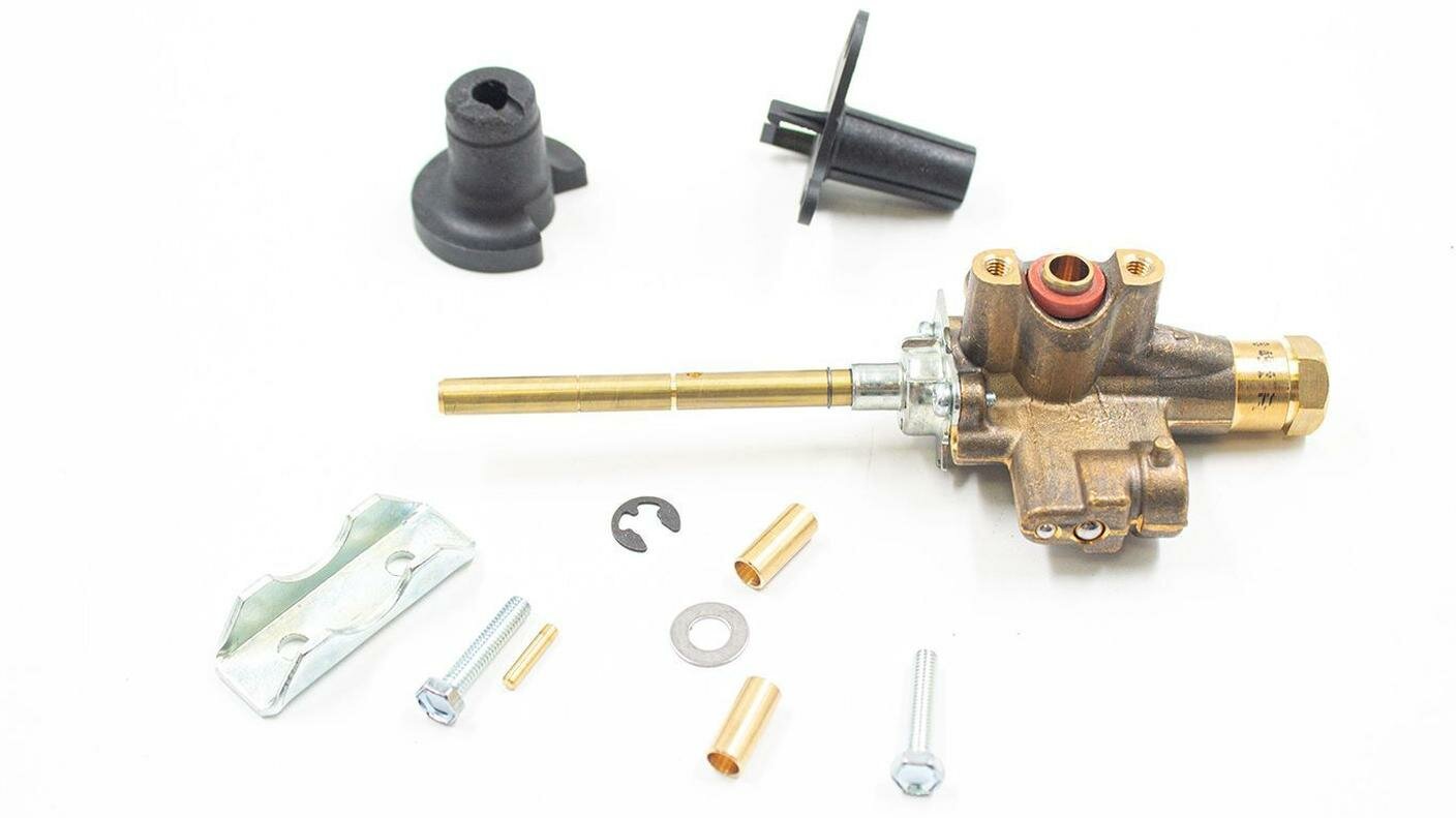 Кран для газовой поверхности GAGGENAU (гаггенау) 437585, металл