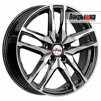 Диски литые IFREE Бомбей 6.5х18/5х114.3 D67.1 ET42.0, Блэк Джек