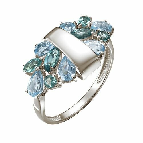 Кольцо, белое золото, 585 проба