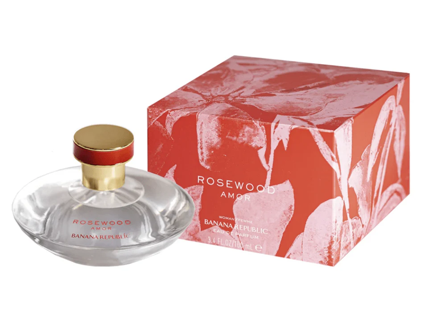 Парфюмерная вода женская BANANA REPUBLIC Rosewood Amor Woman 100 мл. Цветочный, фруктовый аромат