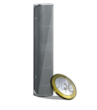 19457 Lyzard KZ14W - Ультра-миниатюрный громкоговоритель, 10 см, алюминиевый корпус, цвет белый