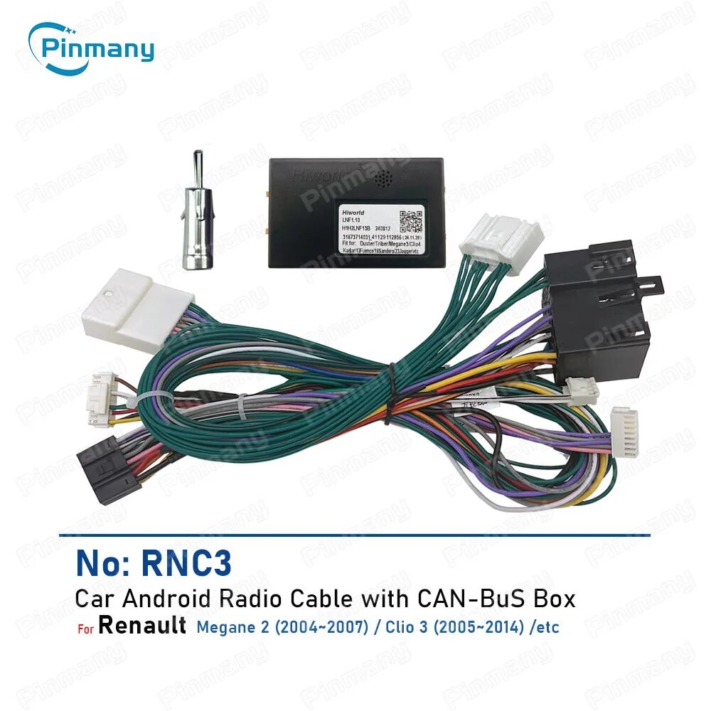 CAN-Bus адаптер RNC3 для Renault Clio 3 Megane 2