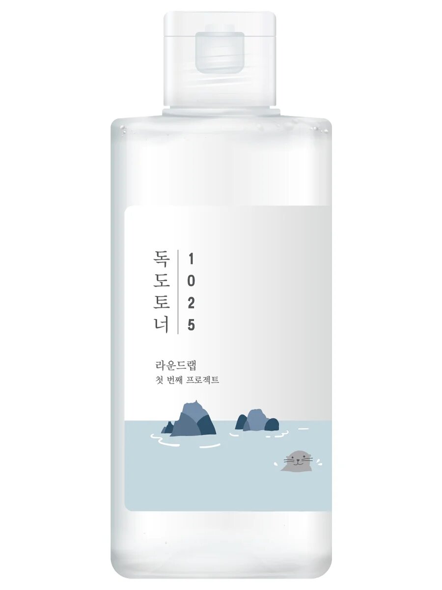 Отшелушивающий тонер с морской водой Round Lab 1025 Dokdo Toner 200 мл