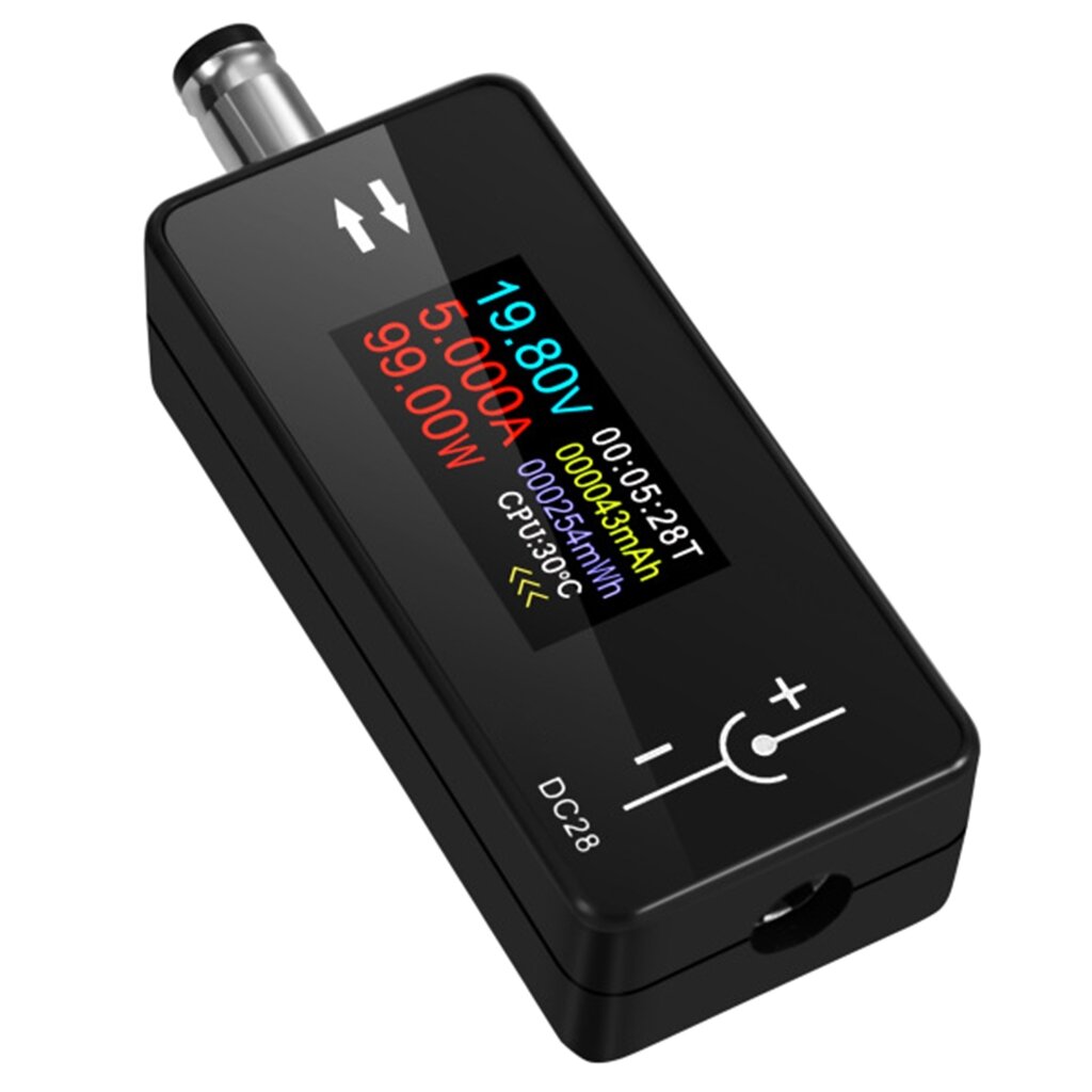 Компактный вольтметр и амперметр для контроля батарей