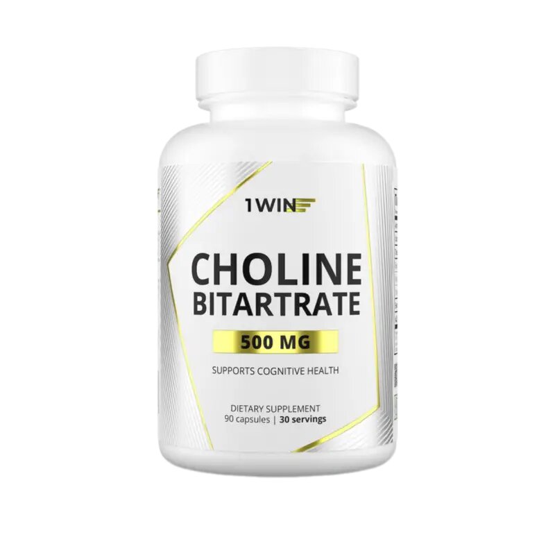 1WIN Холин битартрат / Choline bitartrate капсулы массой 550 мг 90 шт