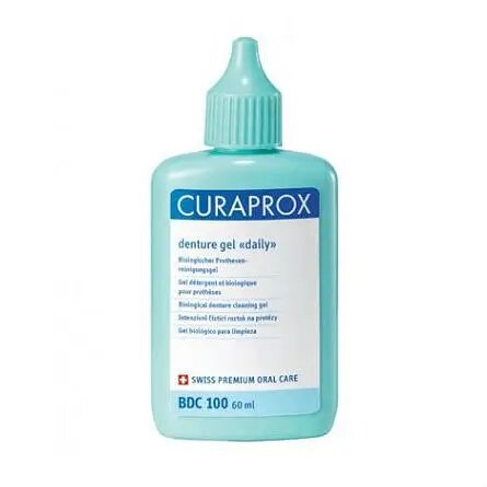 Curaprox Гель Daily для ежедневного ухода за зубными протезами 60 мл 1 шт
