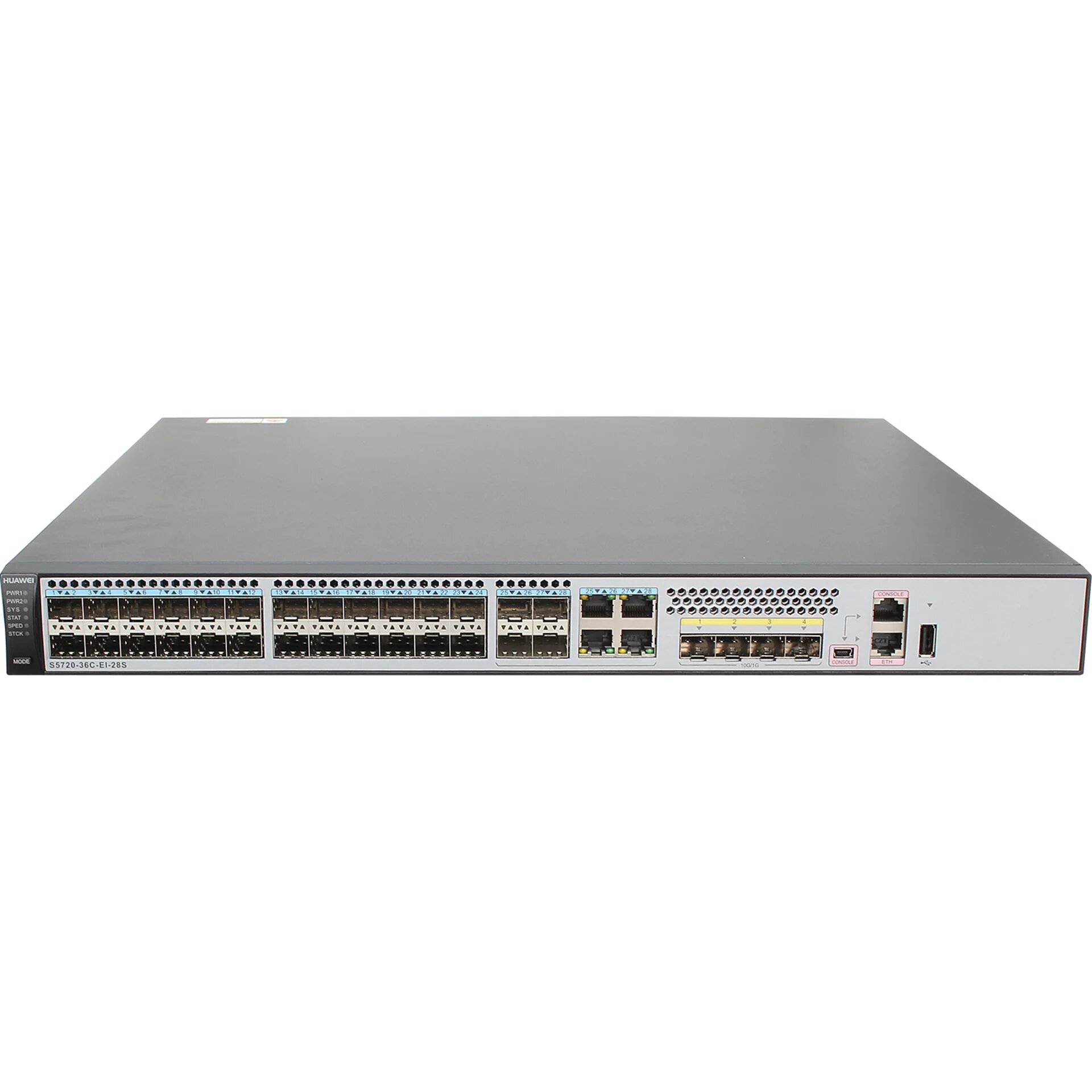 Коммутатор Huawei S5320-36C-EI-28S-AC 28хGE SFP 4хcombo 10/100/1000BASE-T 4х10G SFP+