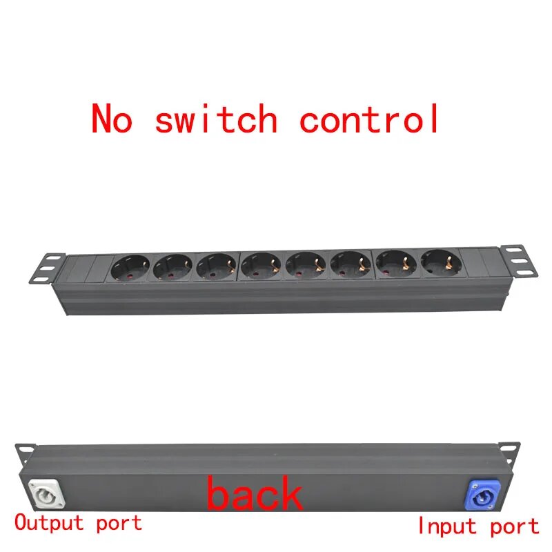 Strider Rui блок питания PDU 19 дюймов 16А NO SW, Uncontrolled output