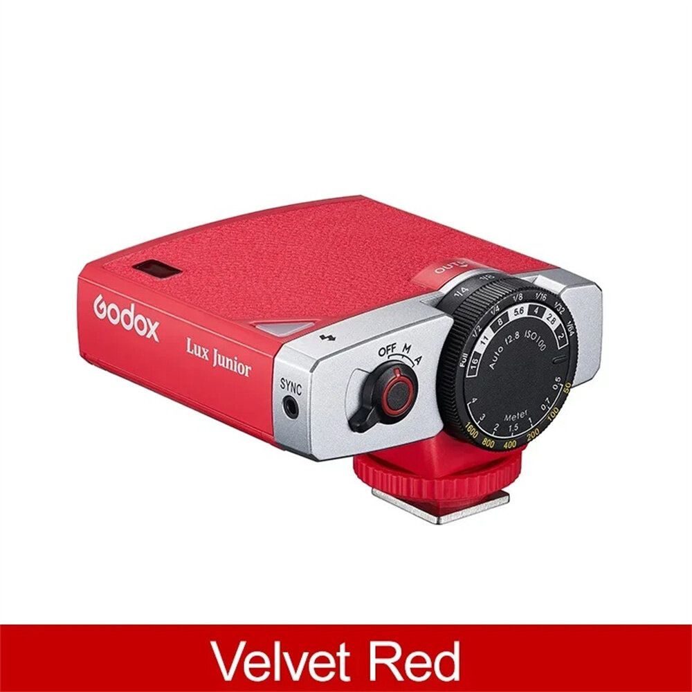 Godox Lux Junior Камера - вспышка GN12Canon Fuji Olympus Sony Камера6000K±200K7-разрядная вспышка - триггер Speedlite