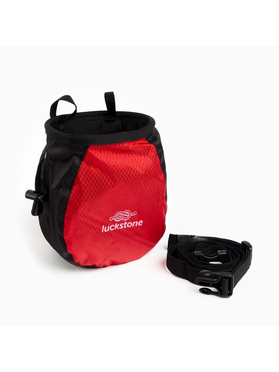 Мешочек для магнезии, 16 х 12 см, красный