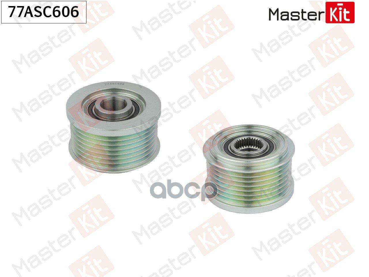 Шкив генератора FORD TRANSIT 06->, TOYOTA LC PRADO MasterKit арт. 77ASC606