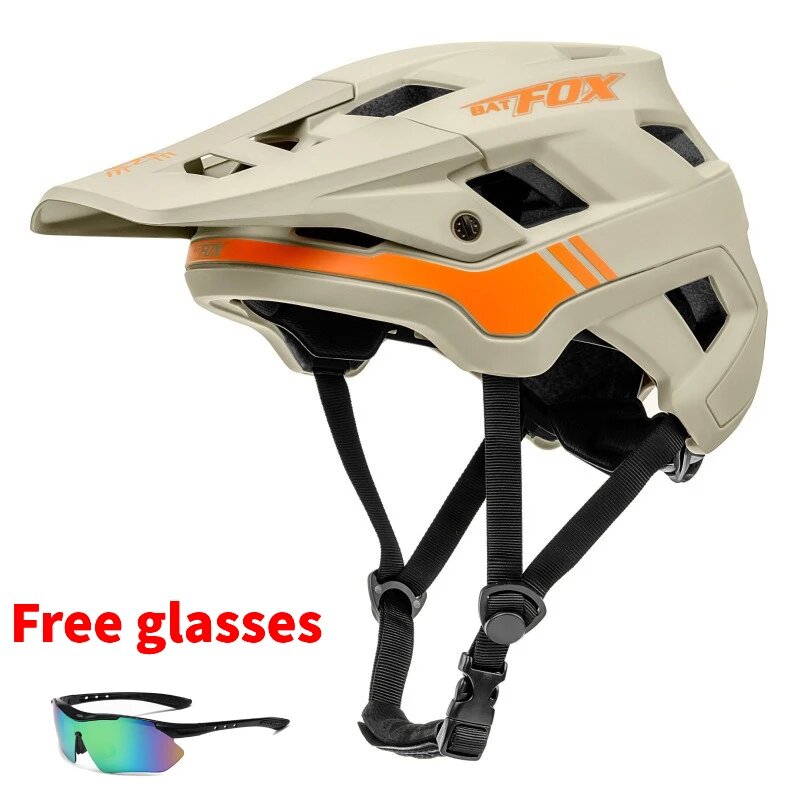 BATFOX шлем для горного велосипеда черный