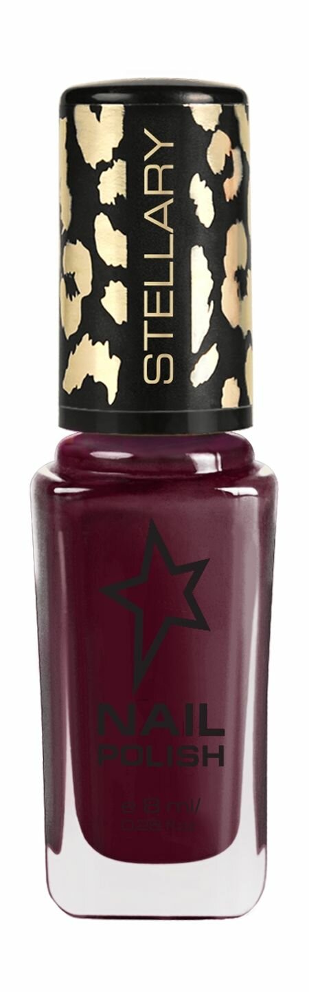 STELLARY Лак для ногтей Nail Polish, 8 мл, оттенок 10 Смелая вишня