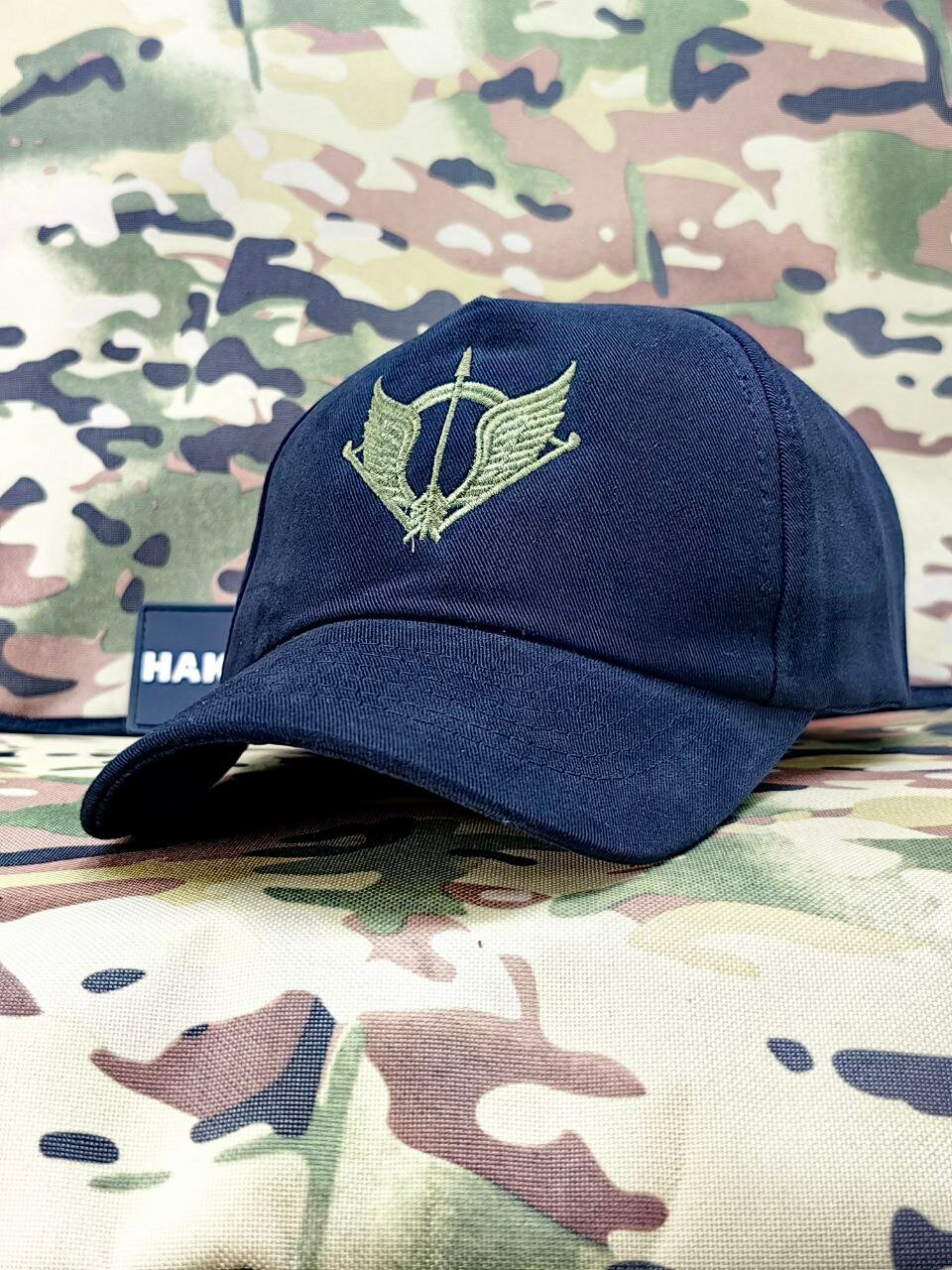 Бейсболка ССО россии черная