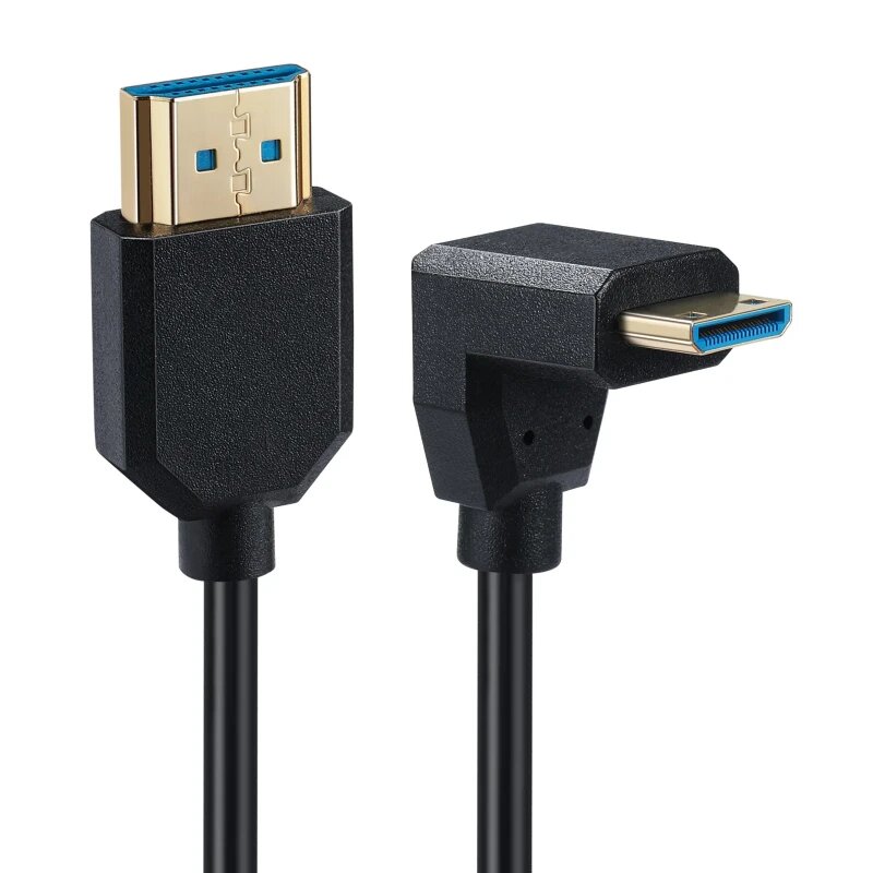 Мини HDMI-HDMI кабель Midnite Star 30 см Down Angle