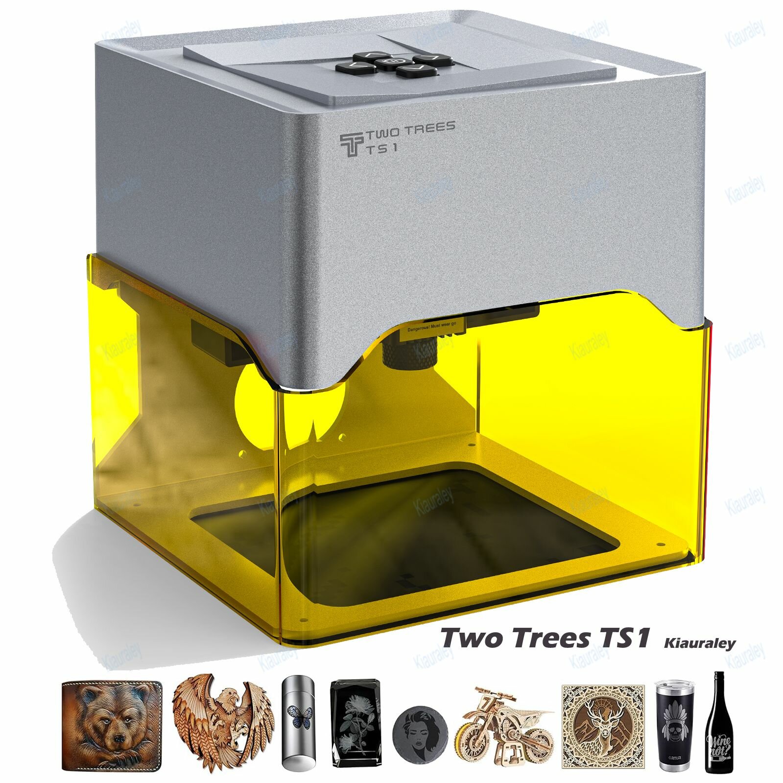 Two Trees TS1 мини лазерный гравер машина 80*80 мм