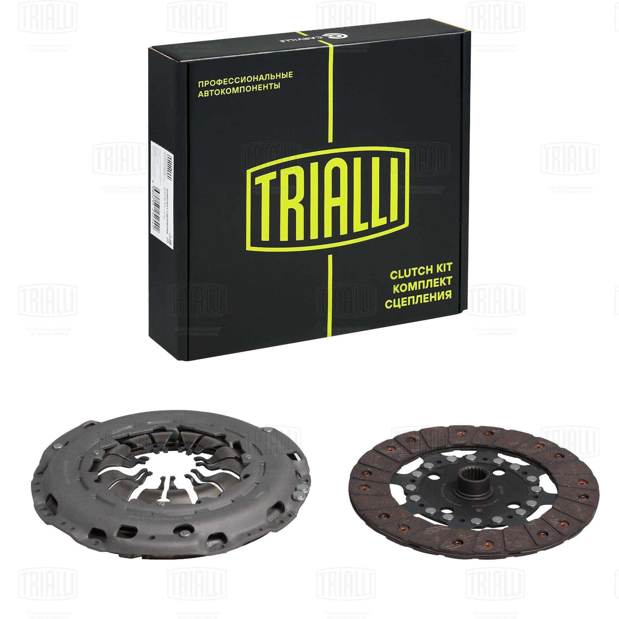 Сцепление DUSTER, FLUENCE, MEGANE III, CLIO III 1,5dCi без выжимного (TRIALLI) FR0913