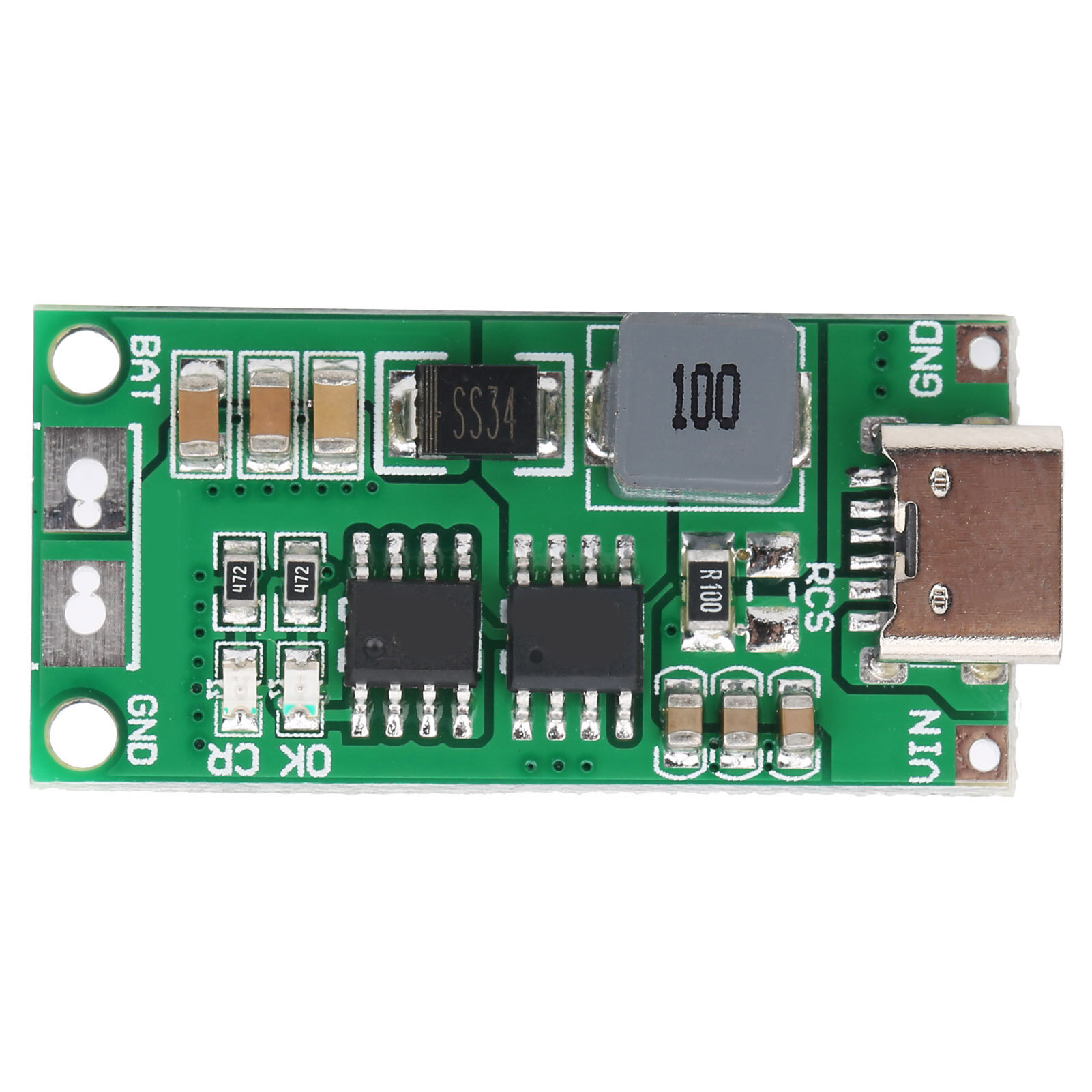 Модуль зарядки литий-ионных аккумуляторов, плата повышения мощности зарядки, электронный компонент DDTCCRUB 4S1A