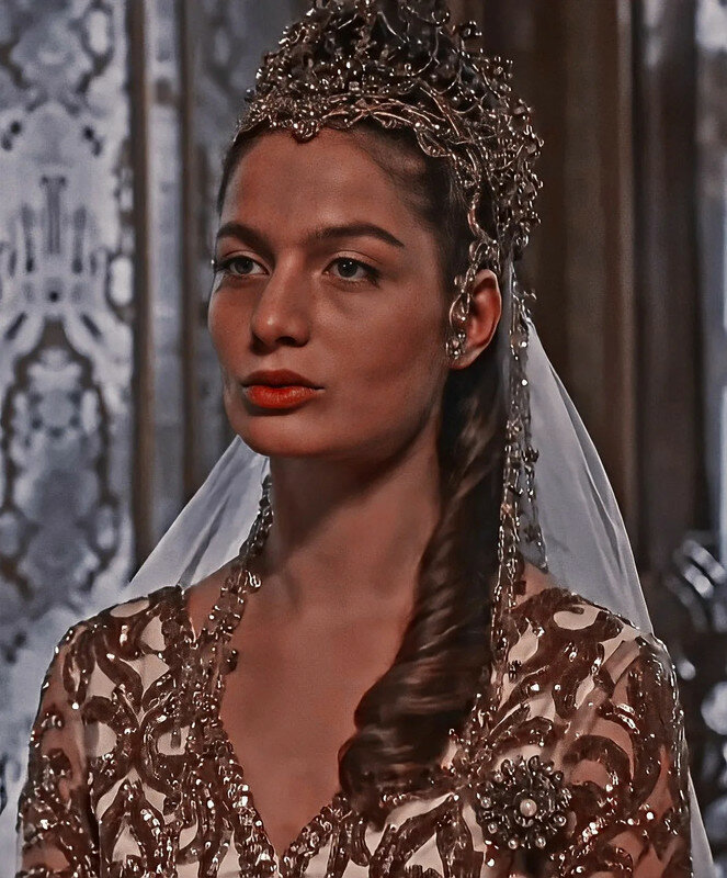 Алмазная мозаика"Сериал Великолепный век"картина стразами без подрамника 40х50 см.