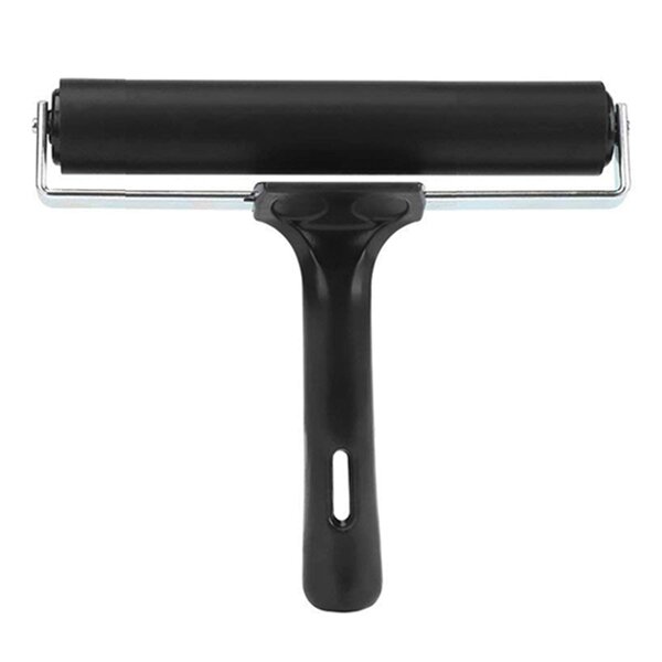 Упаковка мягкого резинового валика Brayer, резиновый валик Brayer, кисть, аппликатор чернил, инструмент для масляной живописи (7,8 дюйма)