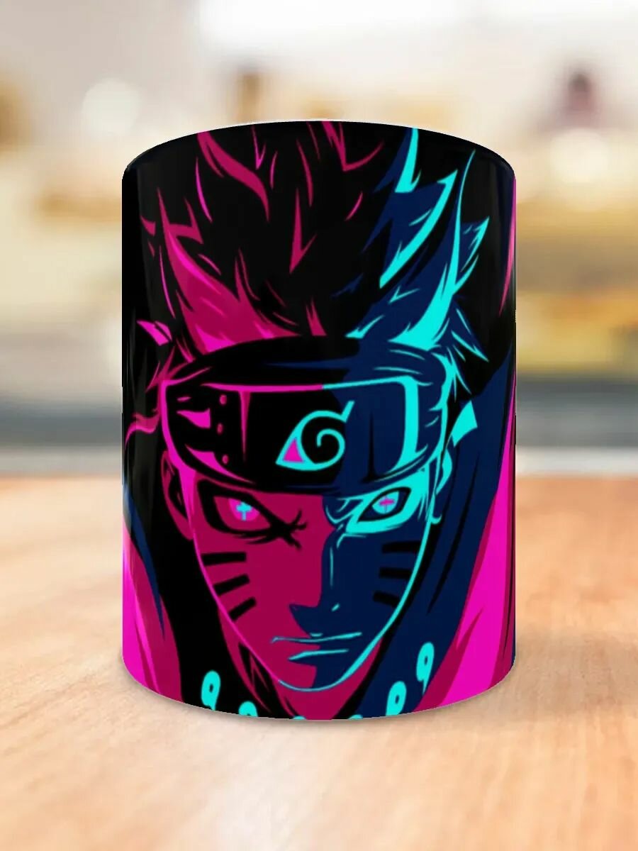 Кружка neon Naruto