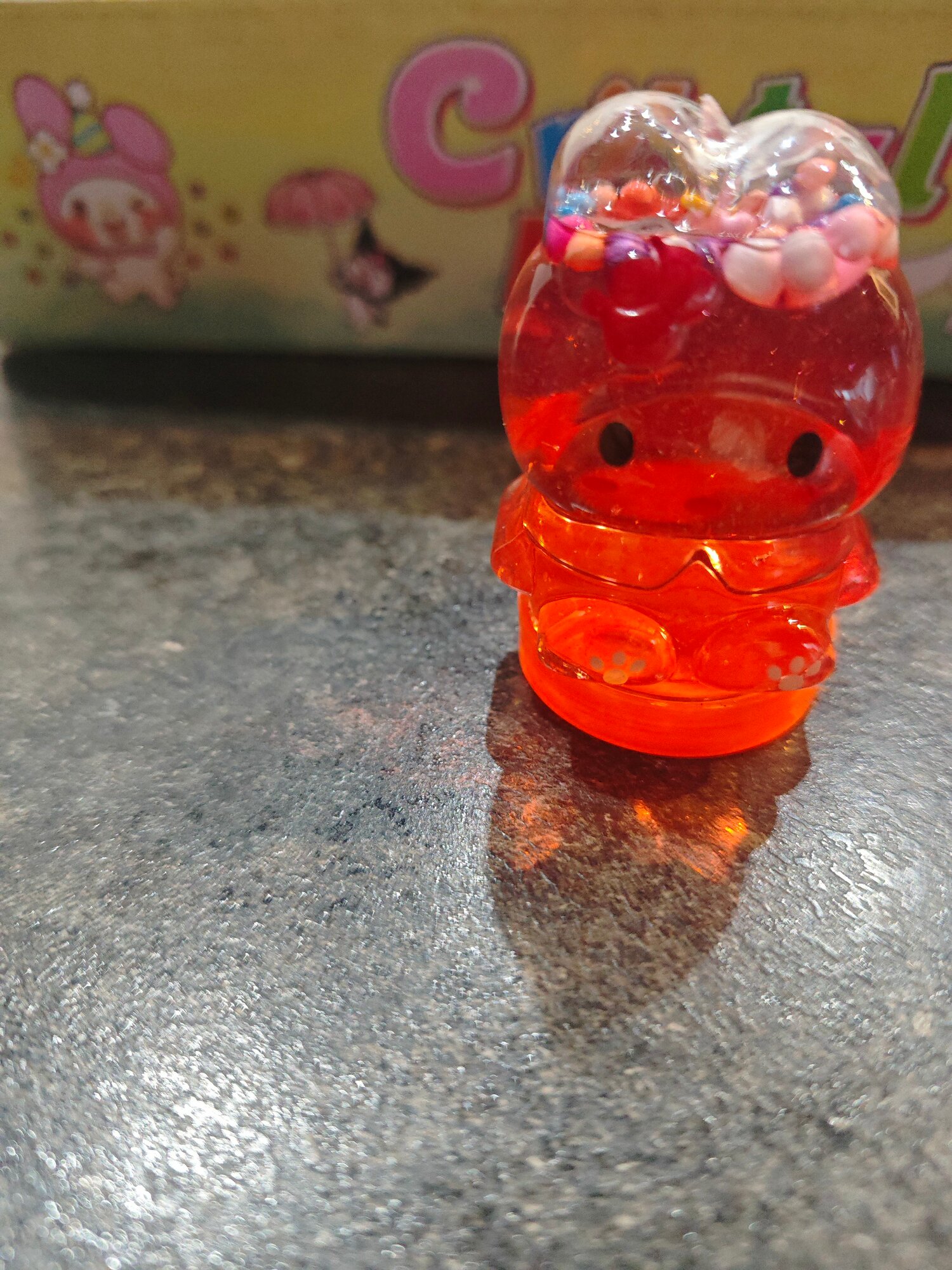 Слайм красный с шариками, Куроми и друзья