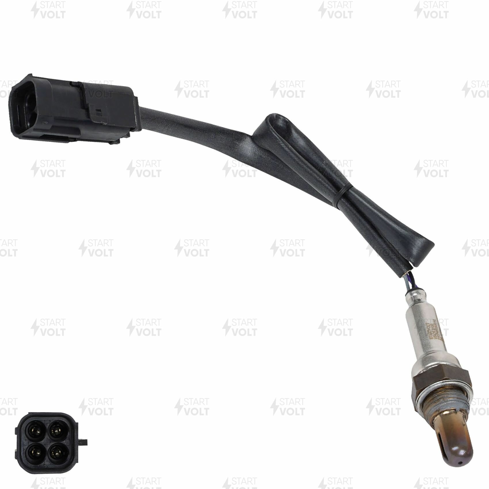 Датчик кислорода Startvolt для автомобилей ВАЗ (длинный, бинарный)