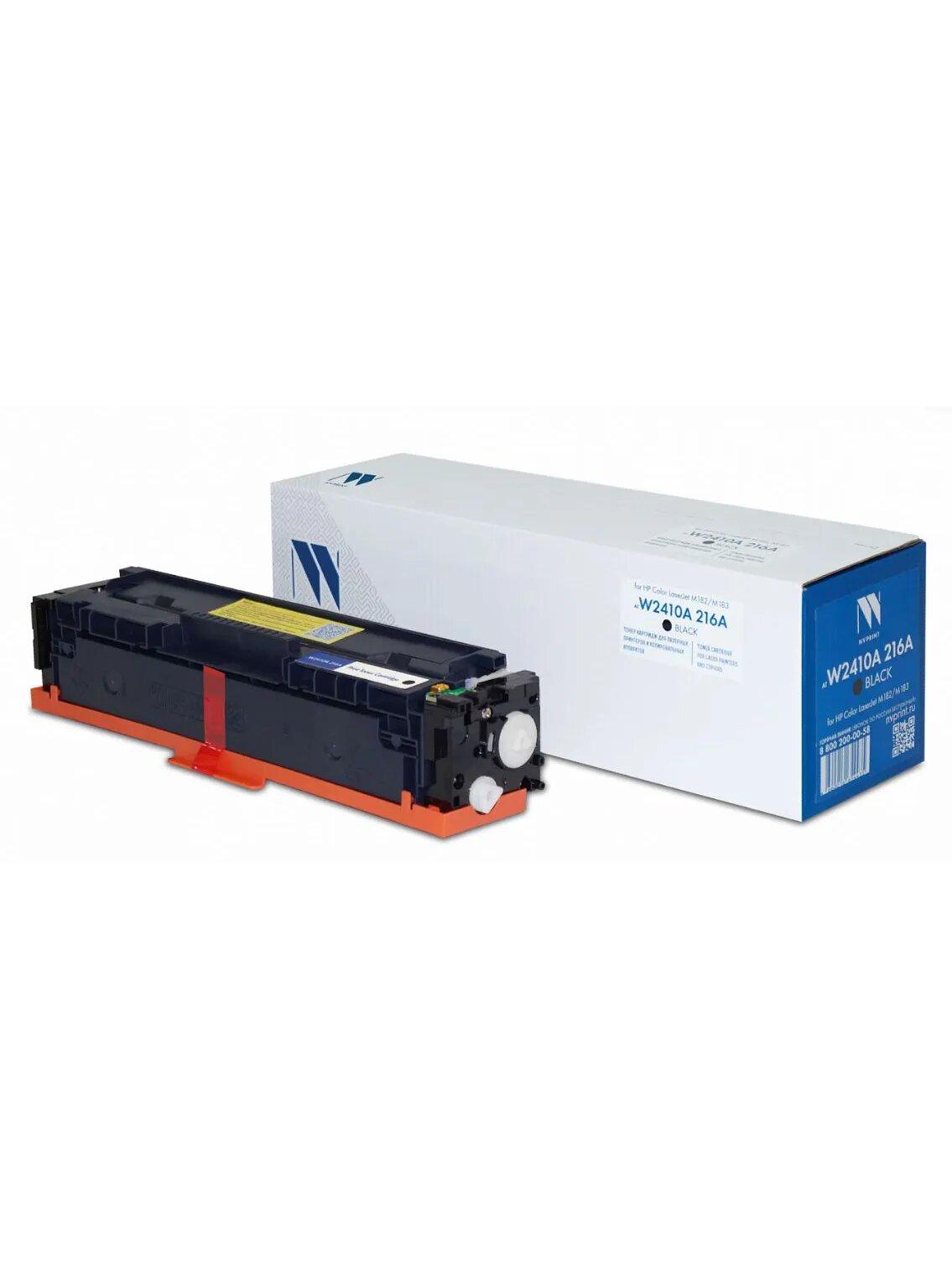 Картридж NVP NV-W2410A-216ABk Black для HP Color LaserJet M182/M183 (1050k)