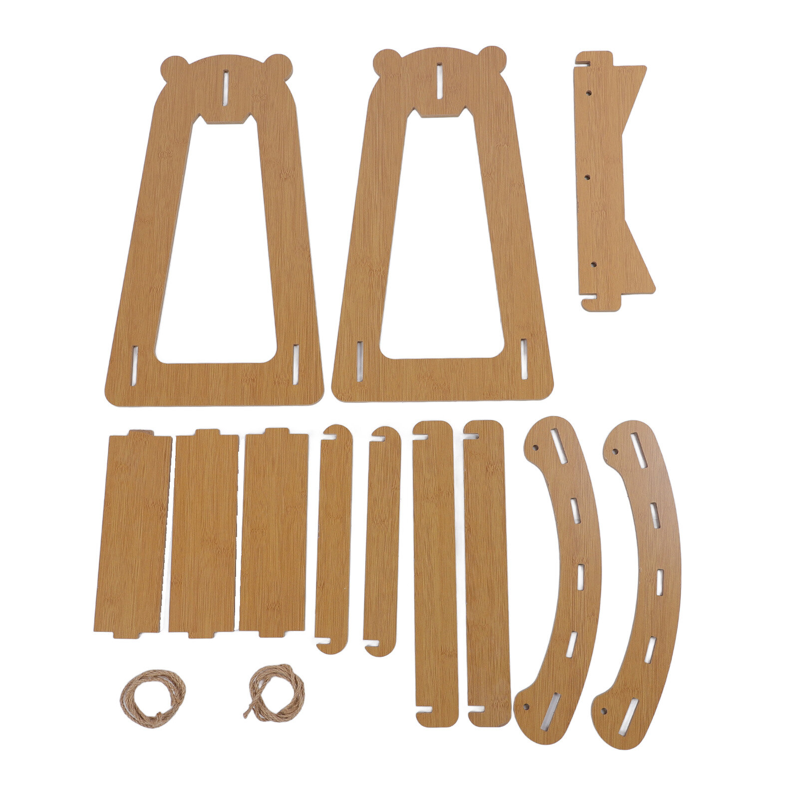 Качели-гамак для кошек, двухслойная, противоопрокидывающаяся, простая сборка, деревянная, приподнятая, кошачья мебель для кошек в помещении