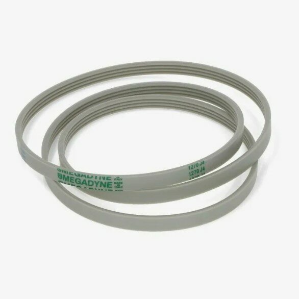 Ремень 1270J4 белый для стиральной машины Samsung, 4-е ручейка. Производитель Италия