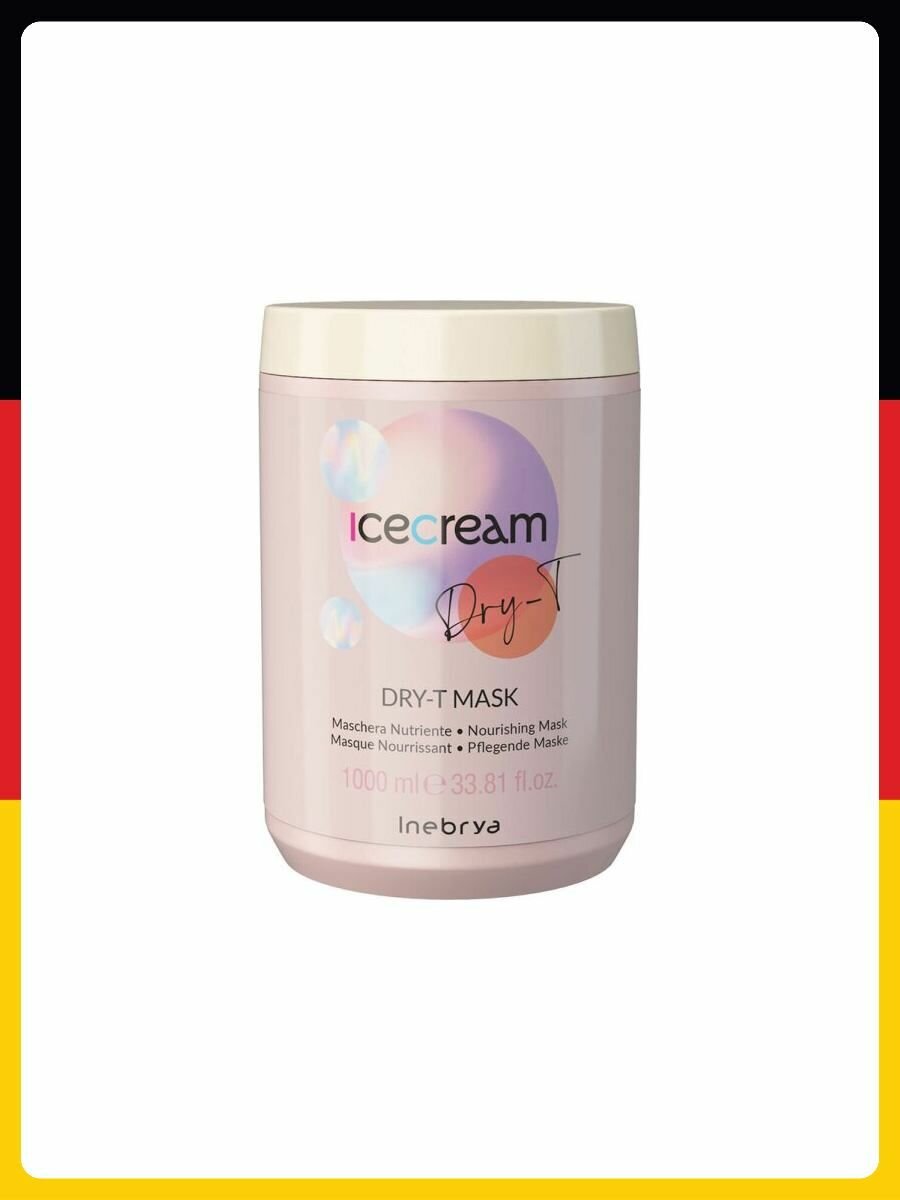 Маска для волос Inebrya Ice Cream Dry-T Mask 1000 ml