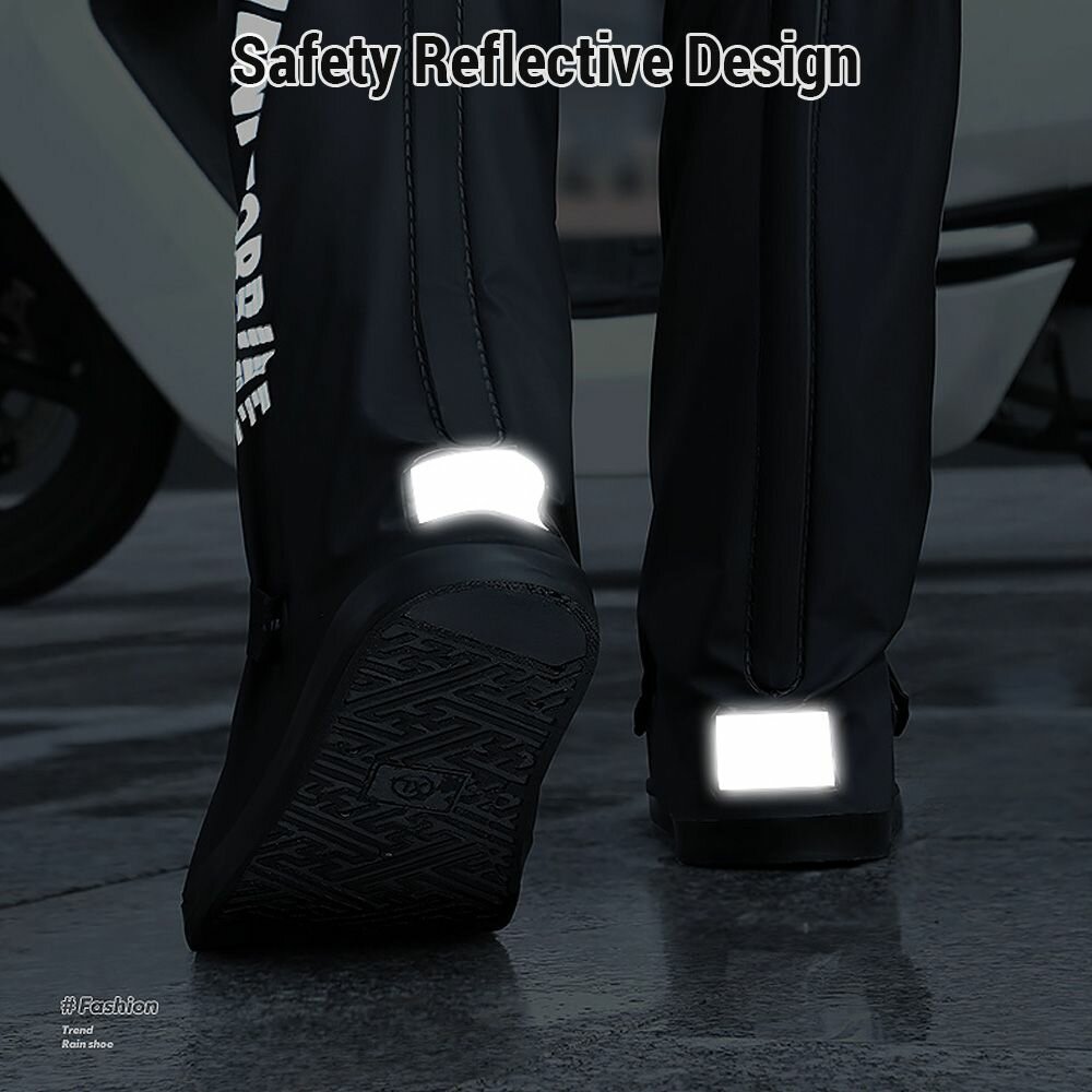 Бахилы liuliudashun Shinylife, ПВХ, водонепроницаемые, с трубкой