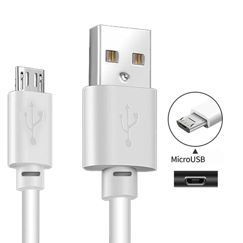 2A Тип C Кабель Зарядное устройство для Samsung S10 S20 Xiaomi Android Phone Кабели Micro USB 30 см Мобильный шнур питания