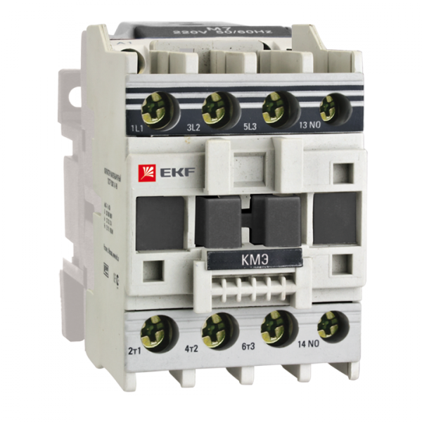 EKF PROxima Контактор КМЭ малогабаритный 18А 220В 1NC, ctr-s-18-220-nc