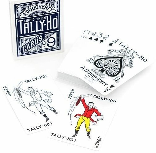 Карты Tally-Ho Circle Синий YZ — фото 1