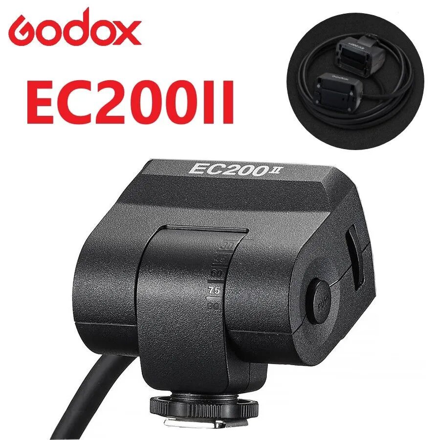 Godox EC200II разделение удлинительная головка вспышка для вспышки Godox AD200PROII
