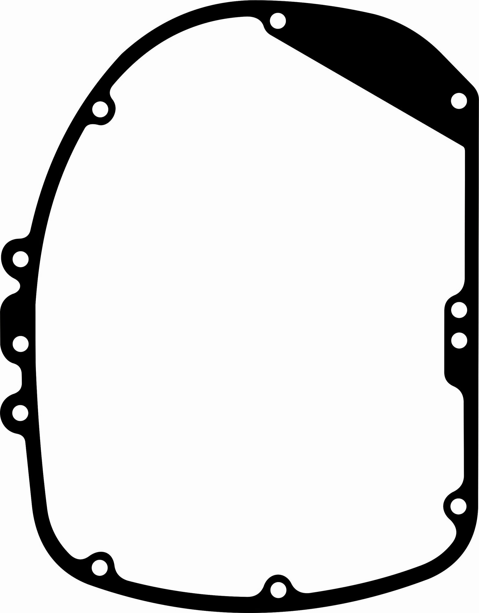 Прокладка КПП для мотоциклов BMW R75/100 (23111338596)