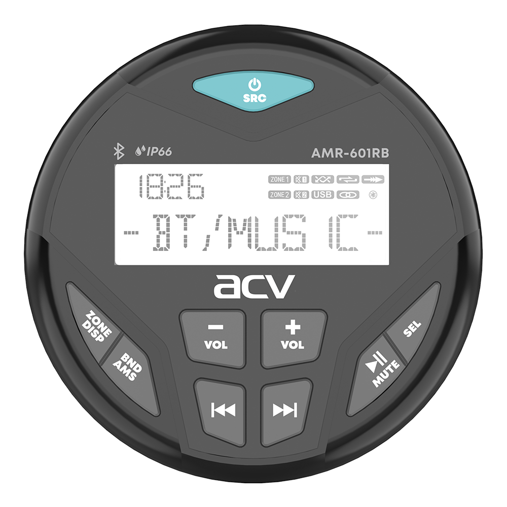 Морской MP3/USB ресивер ACV AMR-601RB