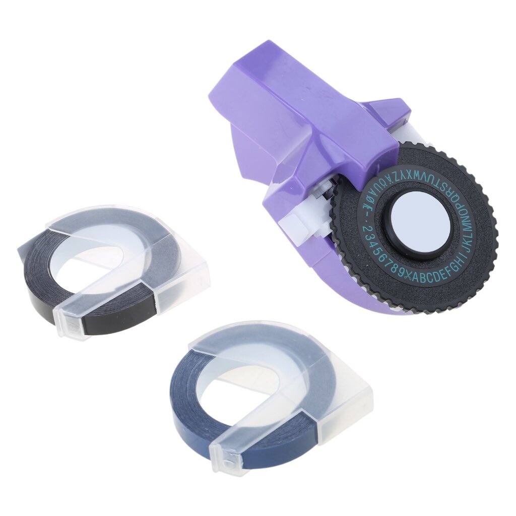 Ручной принтер для 3D-печати + 2 колеса 9 мм + лента для этикеток для 3D-тиснения Motex E101