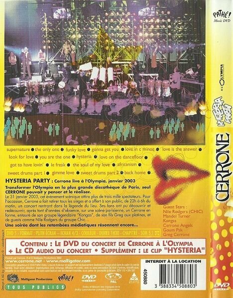 Диск Hysteria Party - Live (1 CD) — фото 1