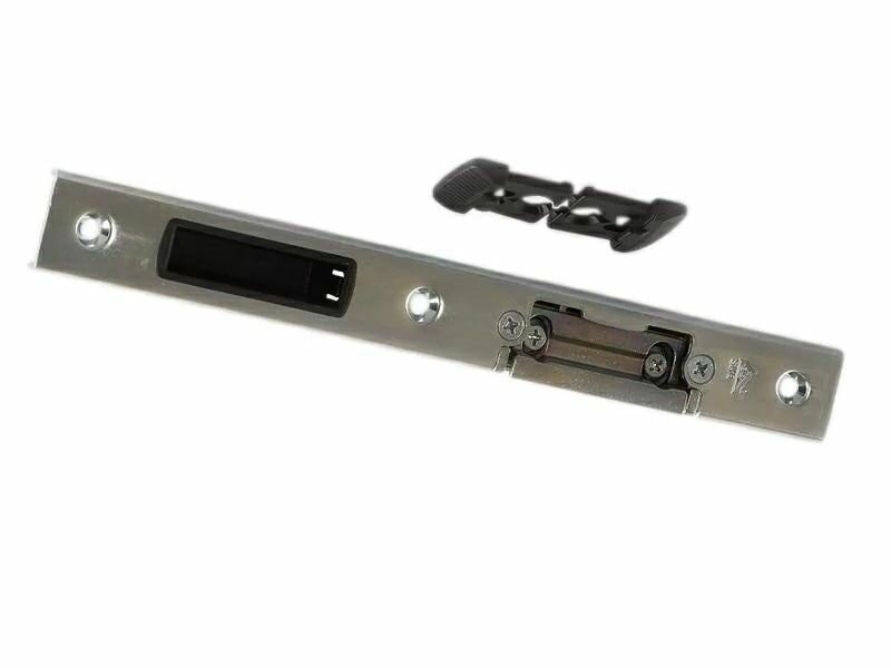 Планка ответная Maxbar для ригеля и защелки, регулируемая, левая, U24x5