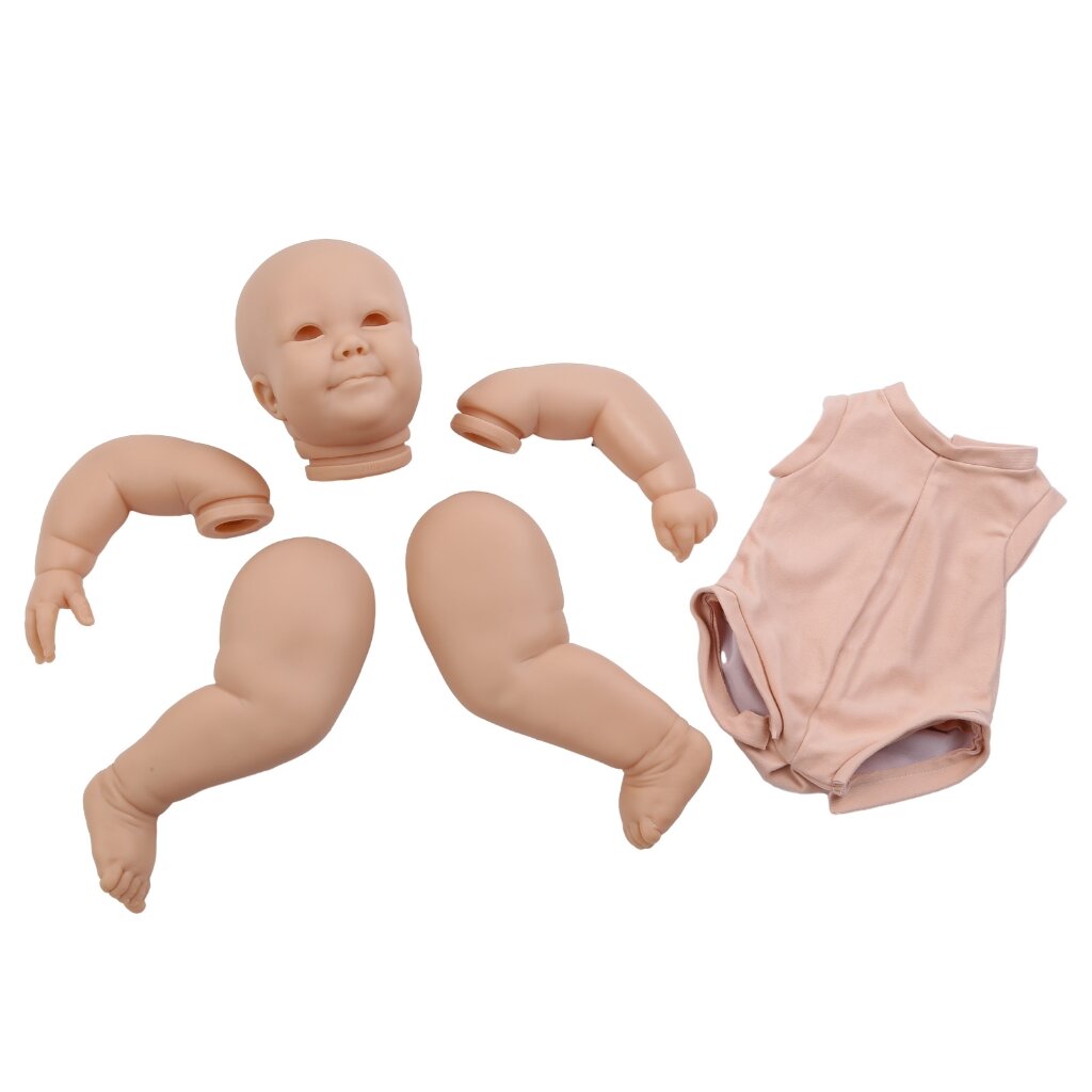 25-дюймовая кукла-реборн для кукольных наборов, игрушка-младенец для ухода за куклой, реалистичная, ручной работы, из мягкого винила, для куклы с милым личиком, девочка DI