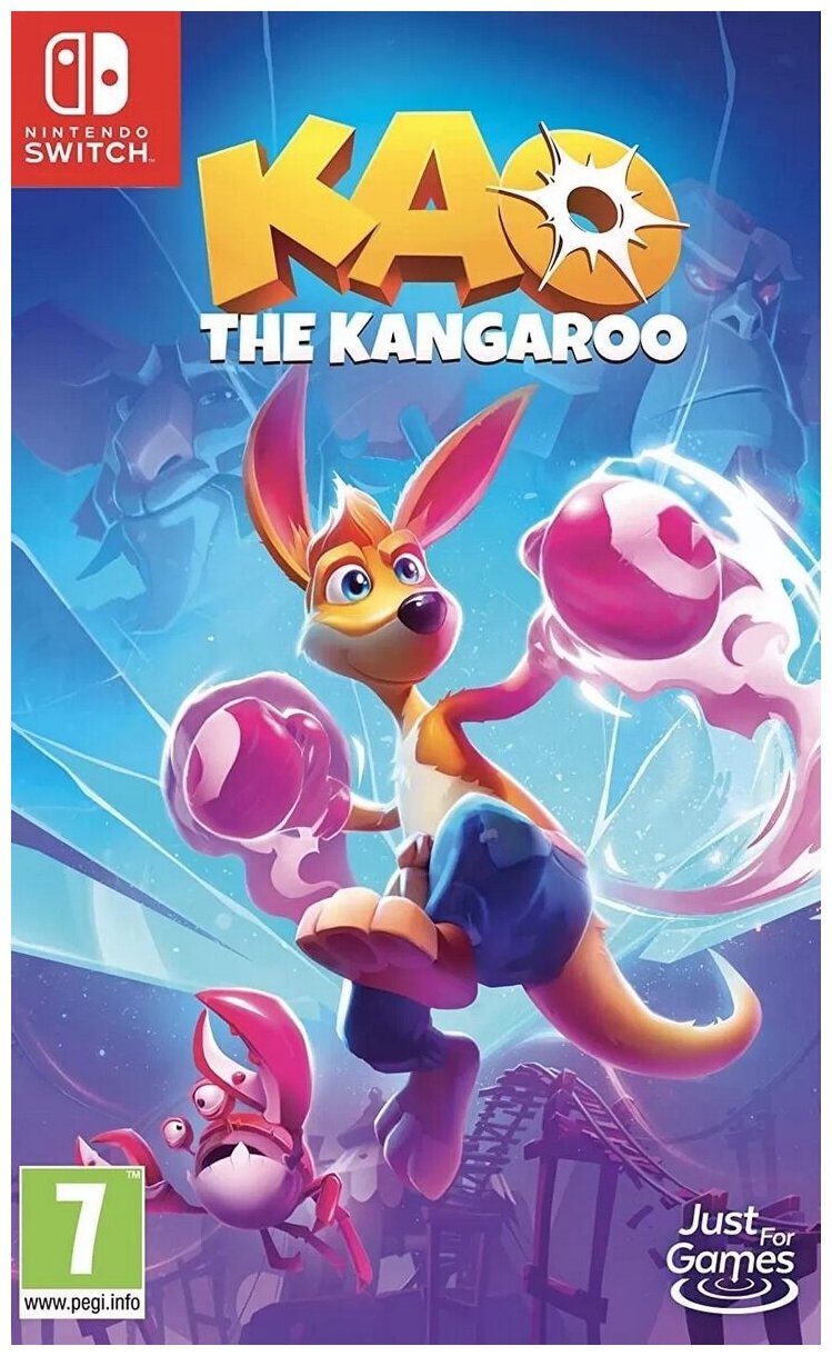 Игра Kao The Kangaroo (русские субтитры) (Nintendo Switch)