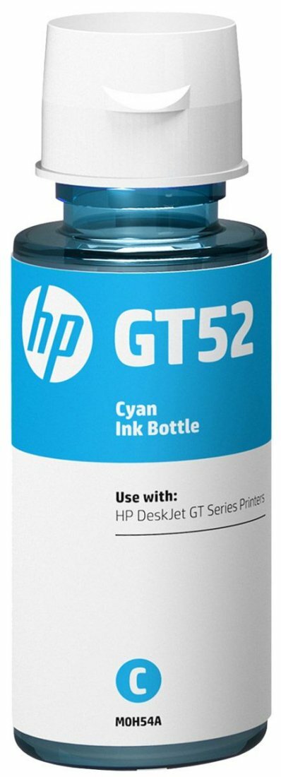 Картридж струйный HP GT52 M0H54AE голубой (8000стр.) (70мл) для DJ GT