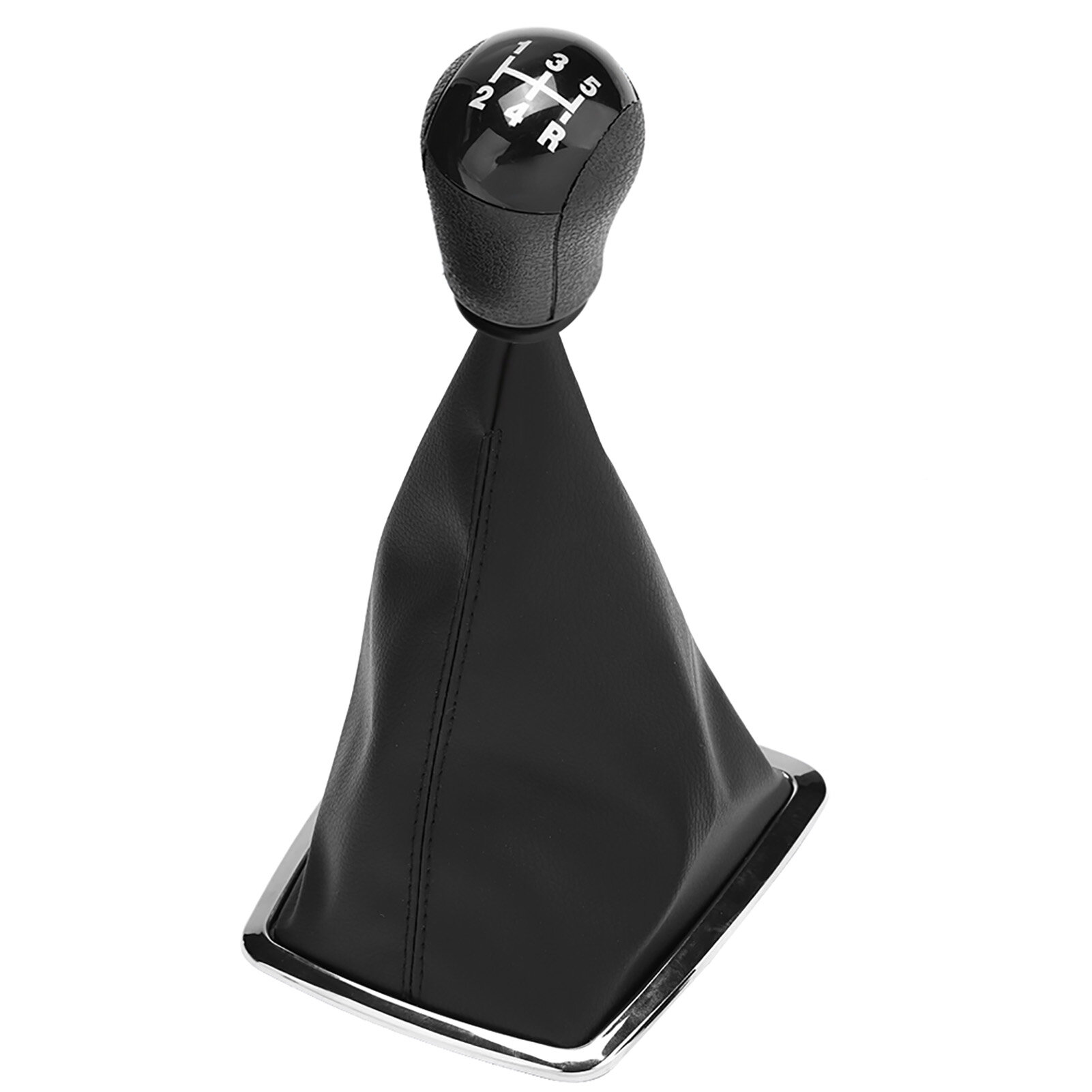 Чехол-накладка на ручку переключения передач, черный пластик, для Ford Focus MK2 2004-2008.