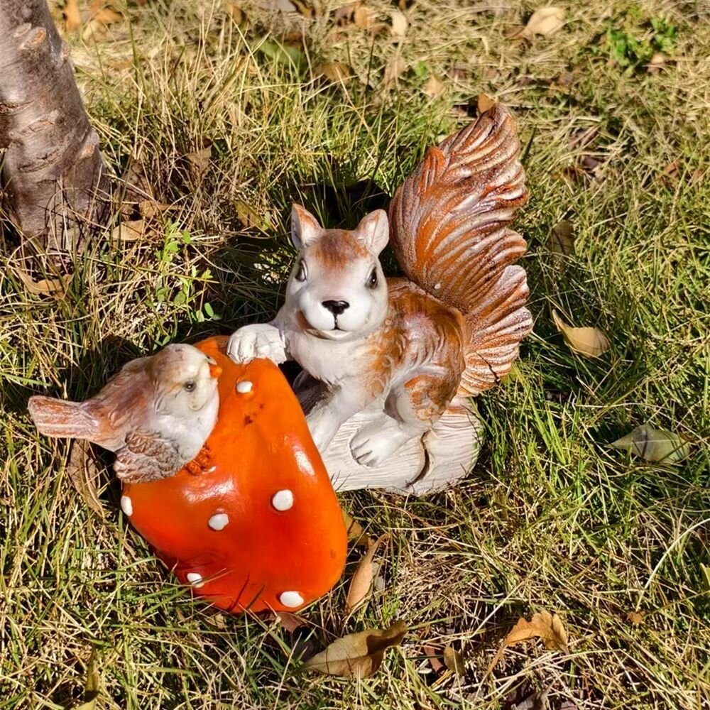 Glowfly Фигурка садовая декор для дачи, сада и огорода Садовый декор