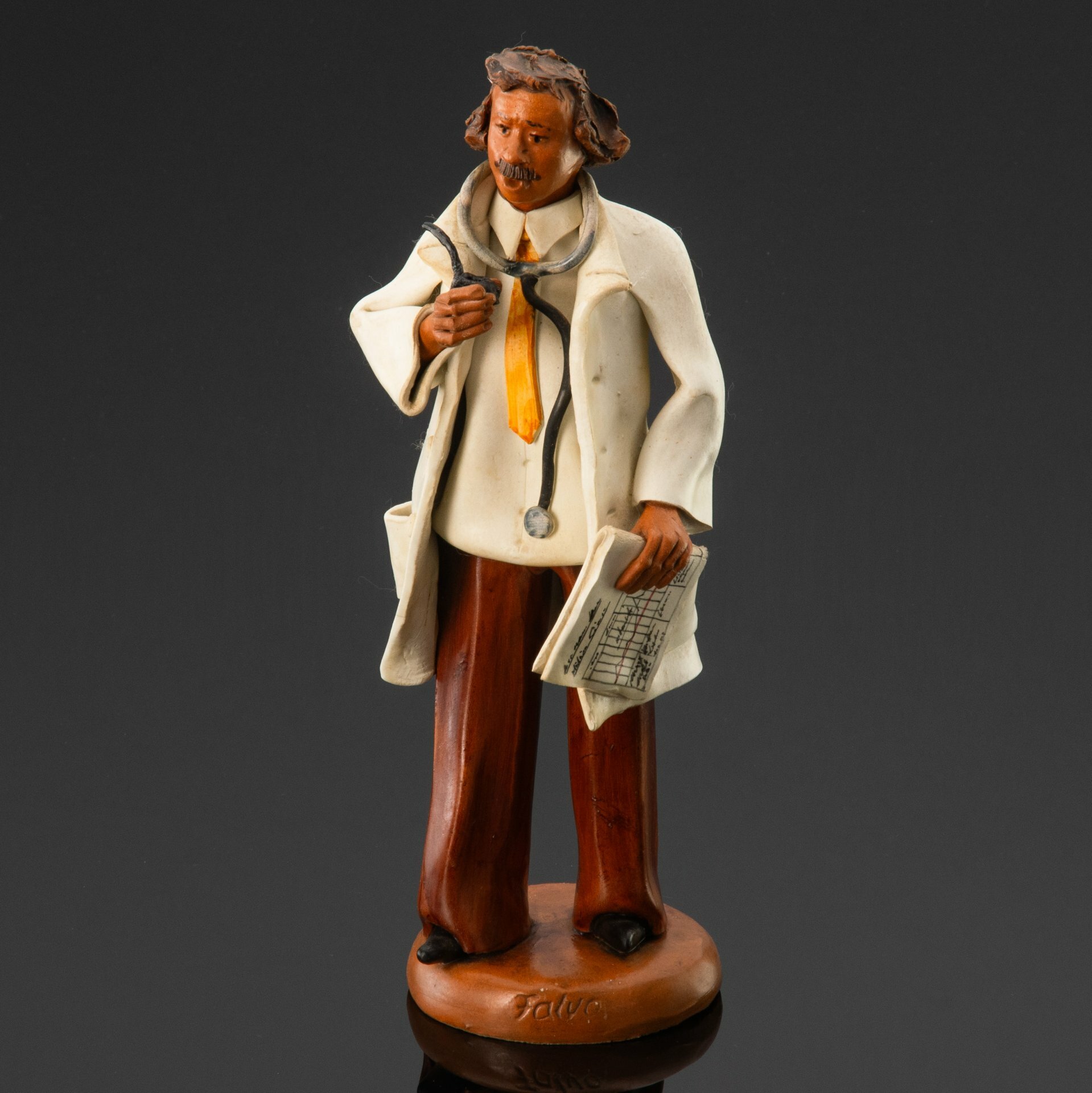 Статуэтка "Доктор" ("Врач"), Regliano, керамика, роспись, Италия, 2000-2015 гг.