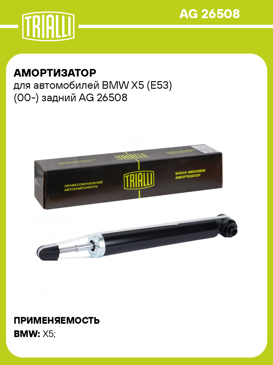 Амортизатор для BMW X5 (E53) (00-) задний