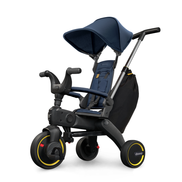 Велосипед - коляска 3-х колесный складной Doona Liki Trike S3 Deep Blue