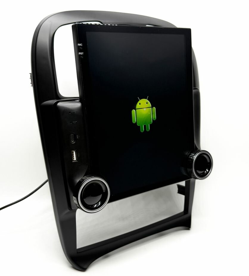 Большая магнитола Tesla Drive One 4/64 с крутилками Hyundai Sonata 4 EF 2001-2012